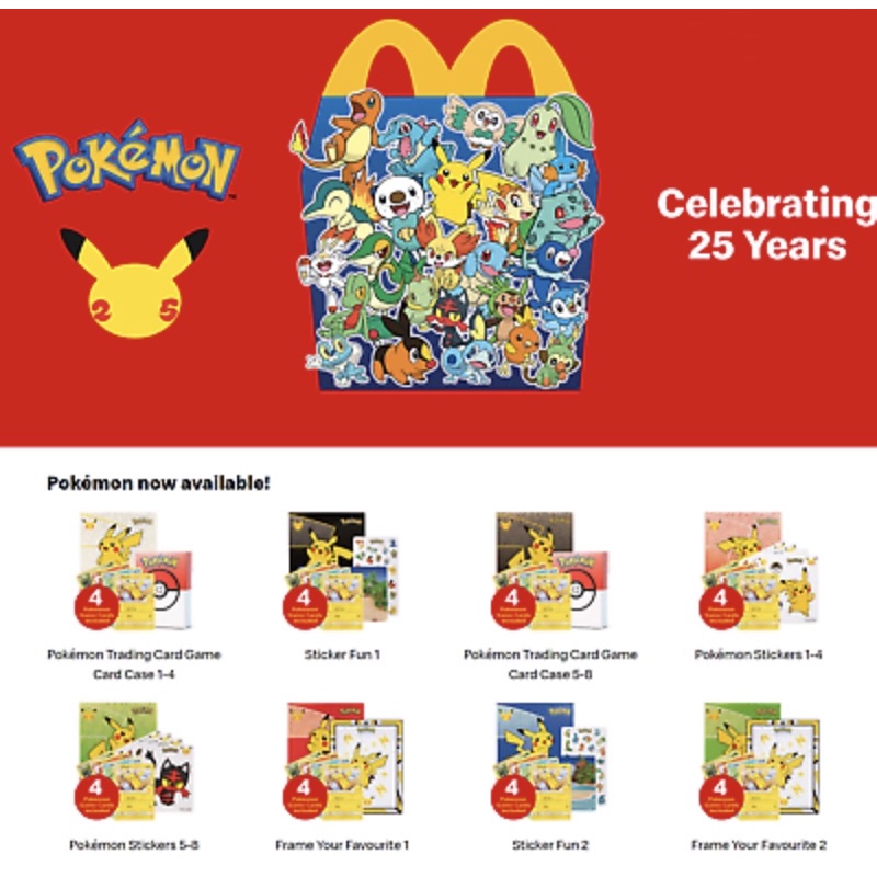 25th anniversary pokemon TCG packs | Shopee Singapore