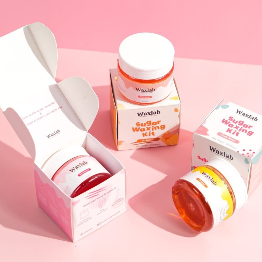 Sugar Waxing WAXLAB Complete Kit 200gr (Free Stick+Wax Fabric) Original ...