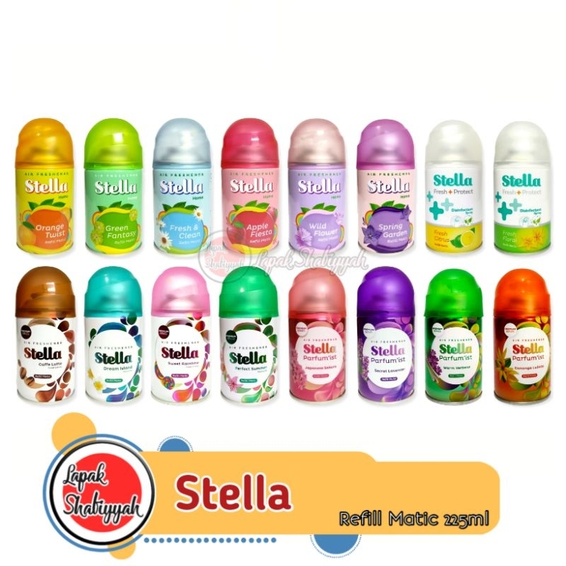 Stella Matic Refill Tool/All Variants Stella Refill Matic Air Freshener ...