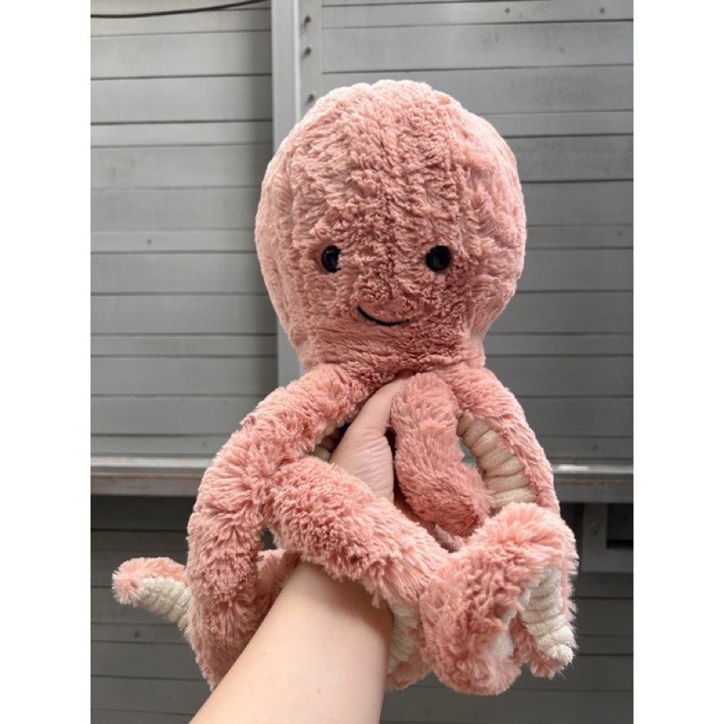 Jellycat Odell Oddesey Octopus Large new original bashful bunny Octopus ...