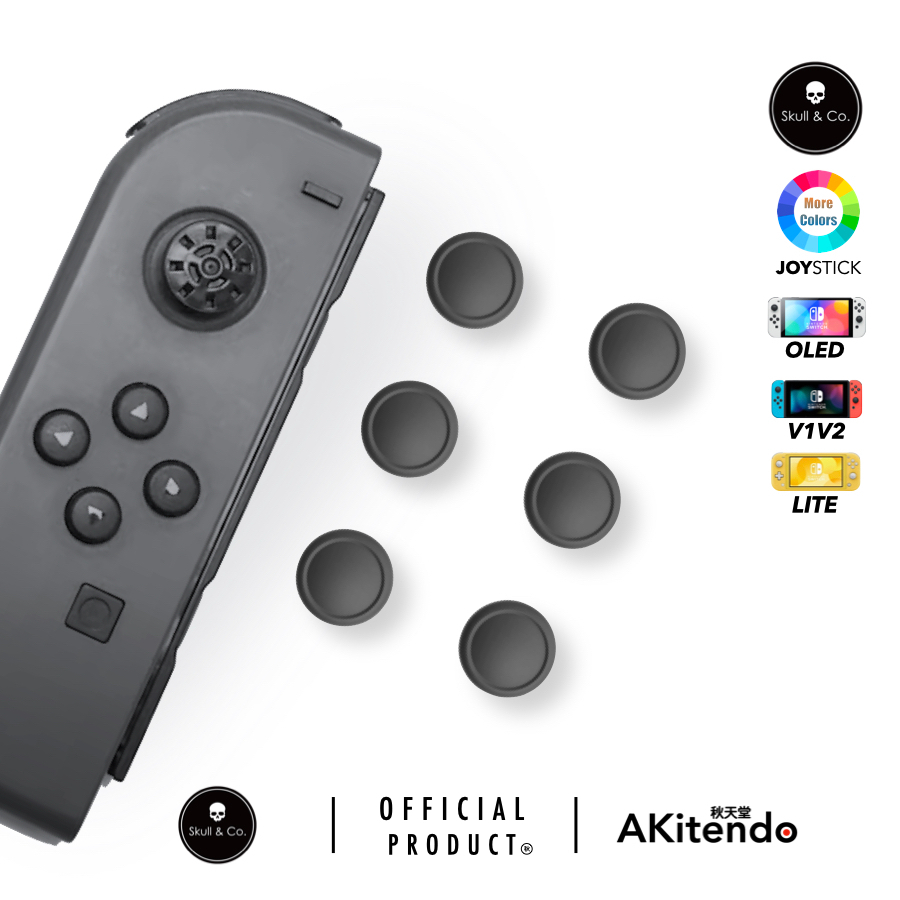 Skull & Co Replacement JoyCon Joystick Covers for Nintendo SWITCH/OLED ...