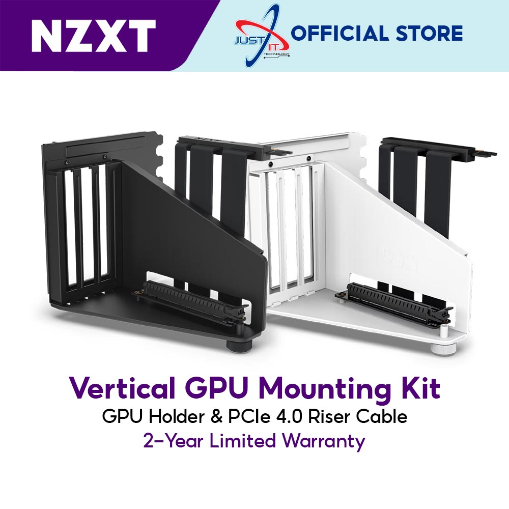 NZXT VERTICAL GPU MOUNTING KIT (BLACK / WHITE) | Shopee Singapore