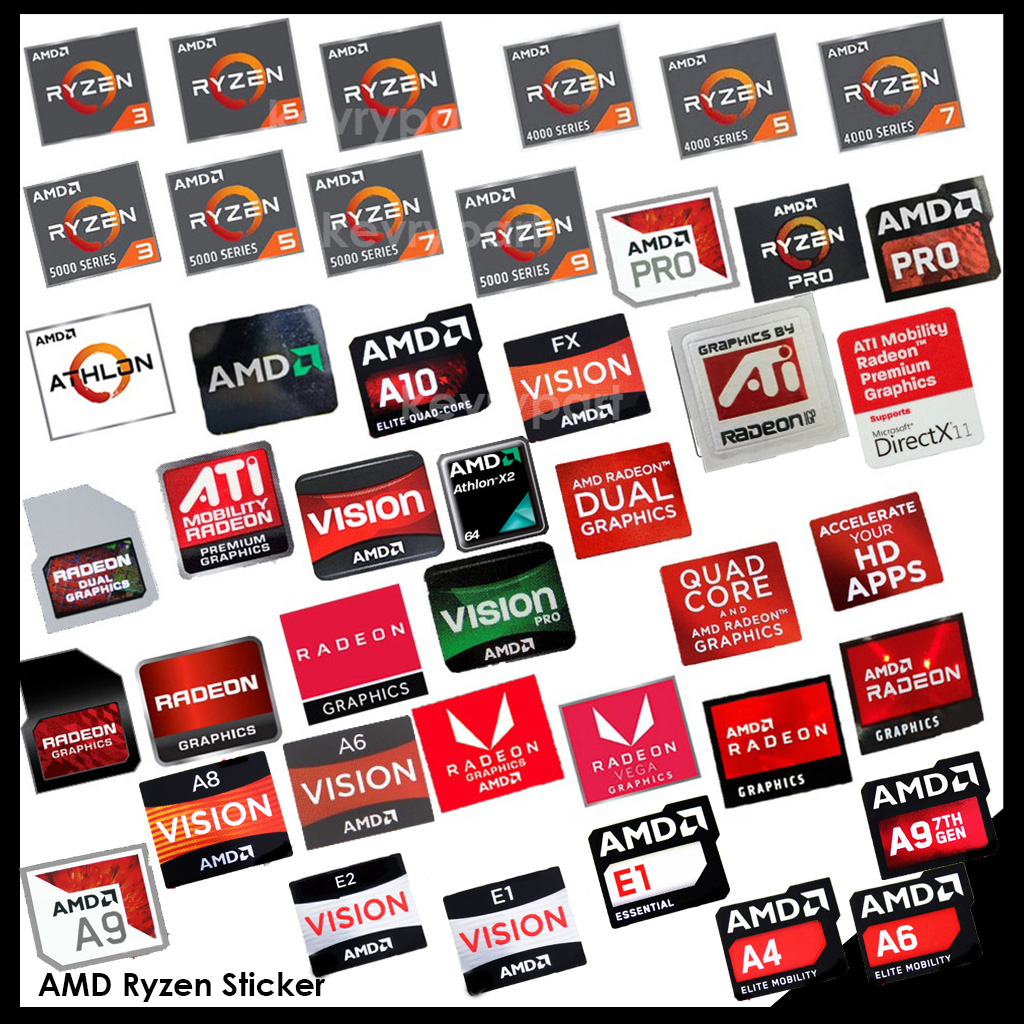AMD Athlon Vega Ryzen ATI AMD Ryzen 3 Ryzen 5 Ryzen 7 Ryzen PRO Ryzen 3 ...
