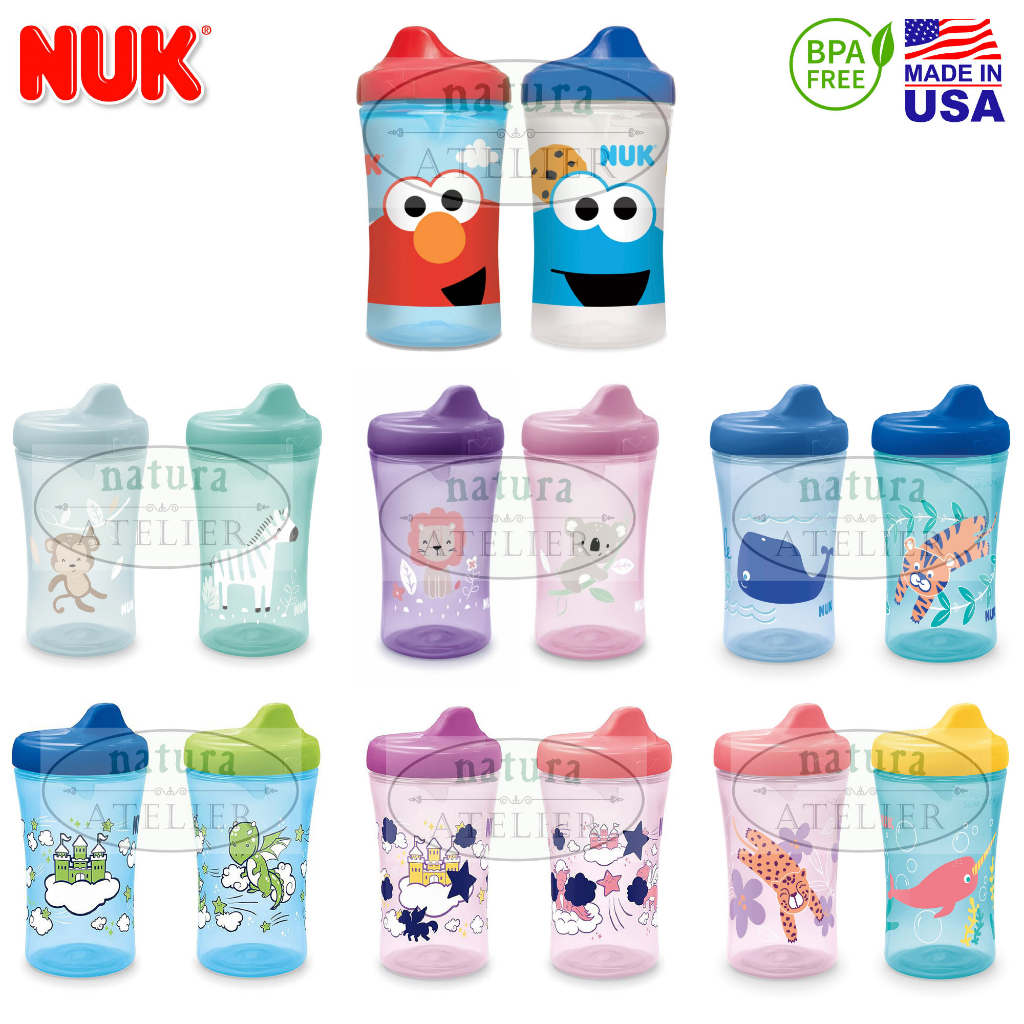 NUK, First Essentials, Hard Spout Sippy Cup, 12+ Months, Elmo ...