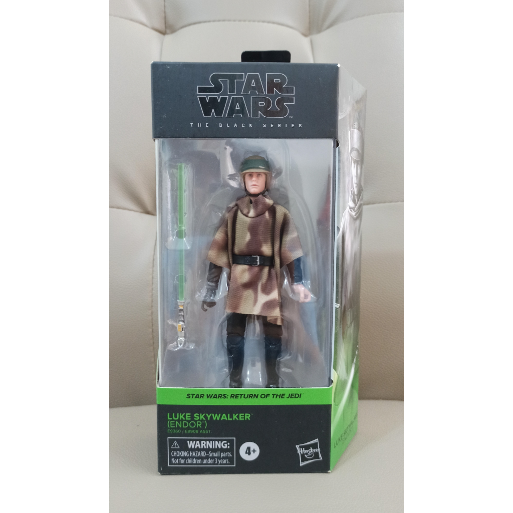 Hasbro Star Wars The Black Series Luke Skywalker (Endor) from Star Wars ...