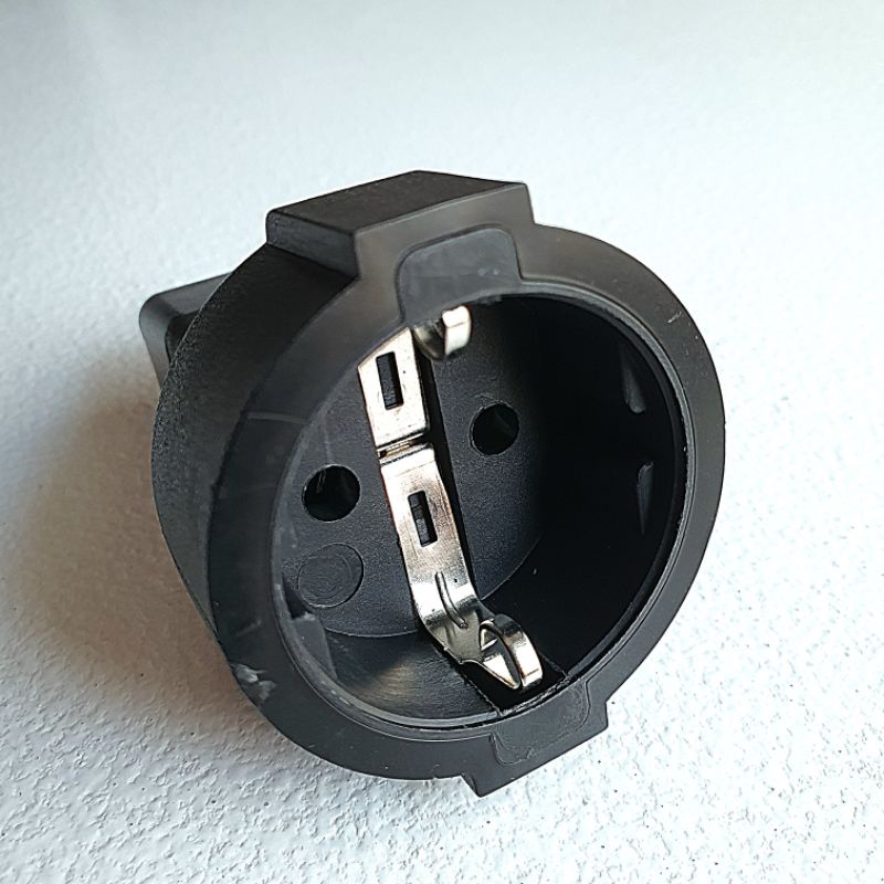 Iec C14 Converter To Shuko Connector Or EU Connector | Shopee Singapore