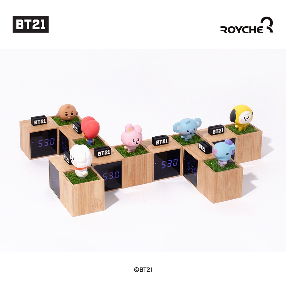 [BT21 OFFICIAL] BT21 Baby Figure LED Digital Clock | Shopee Singapore