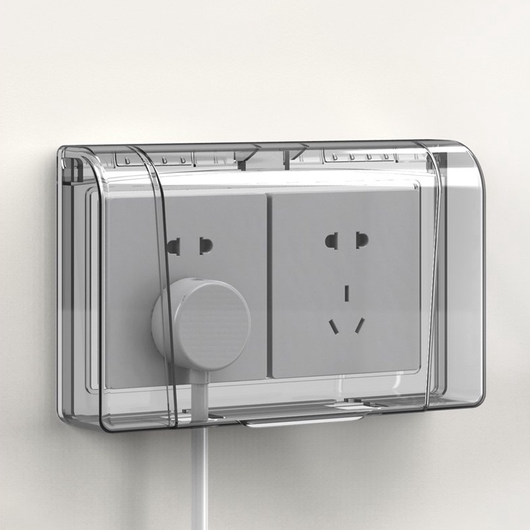 PLH Anti-dust Waterproof Power Socket Acrylic Cover | Shopee Singapore