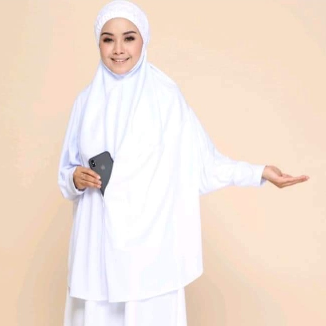 Mini Telekung Berlengan & Berzip Umrah/ Haji (Top Only) | Shopee Singapore