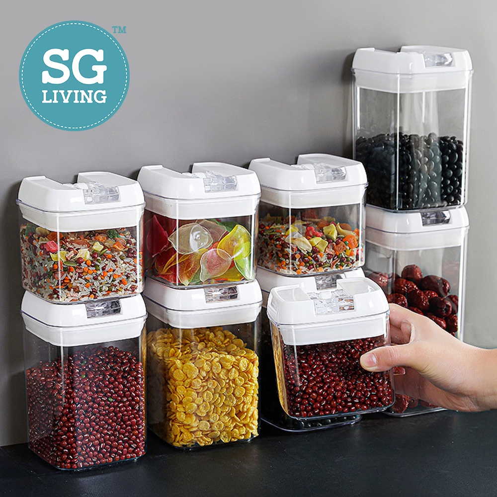 (SG Ready Stock) Stackable Leakproof Airtight Food Container (Locking ...