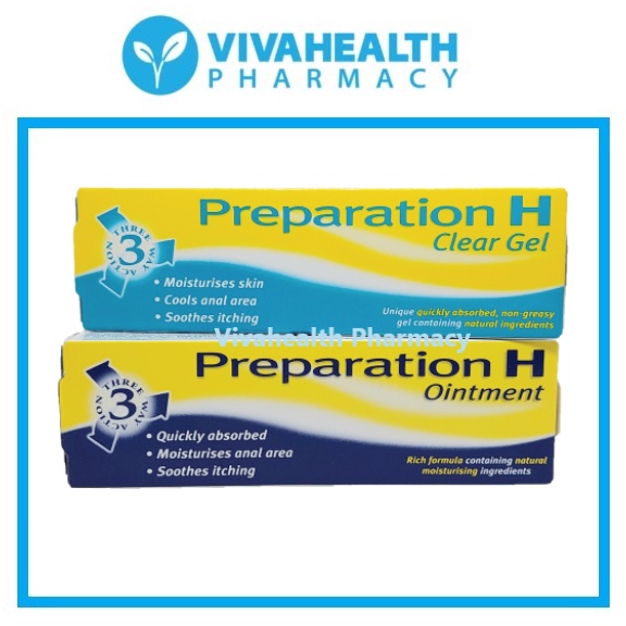 Preparation H 25g Gel/Ointment | Shopee Singapore