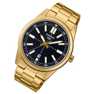 Casio MTP-VD02 MTPVD02G-1E MTP-VD02G-1E Analog Quartz Gold IP Stainless ...