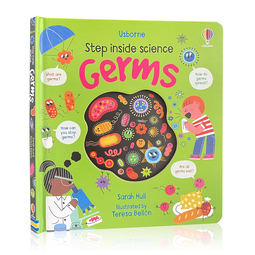 Usborne Book Step Inside Science Germs Educational Picture Cardboard ...