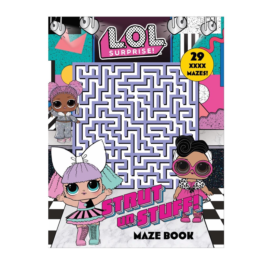 Lol Surprise Maze Activity Book For Kids to Develop Problem Solving ...