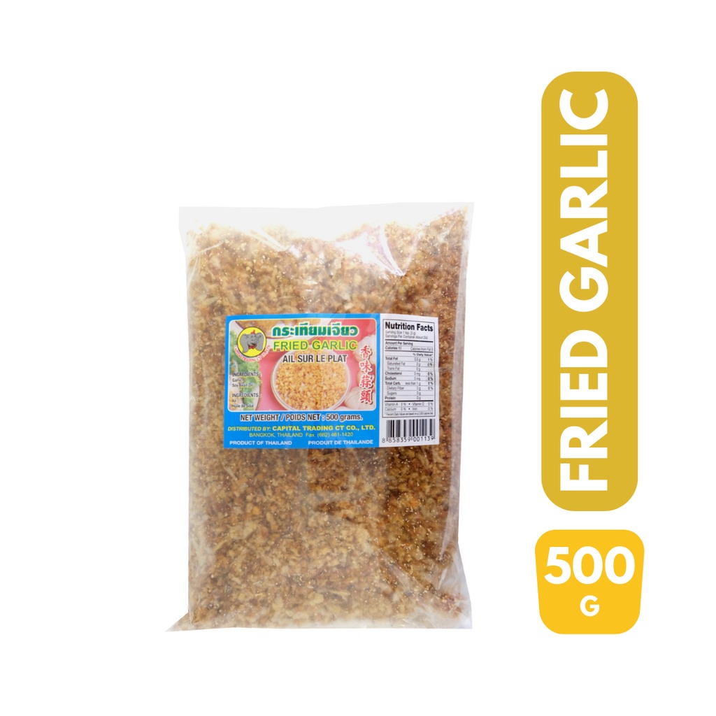 Thai Fried Garlic - Elephant Logo (500g) | Shopee Singapore