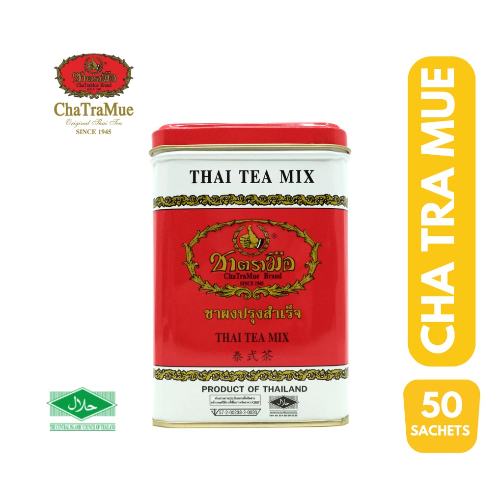 Thai Milk Tea Mix - Red Label Original ChaTraMue [Halal] | Shopee Singapore