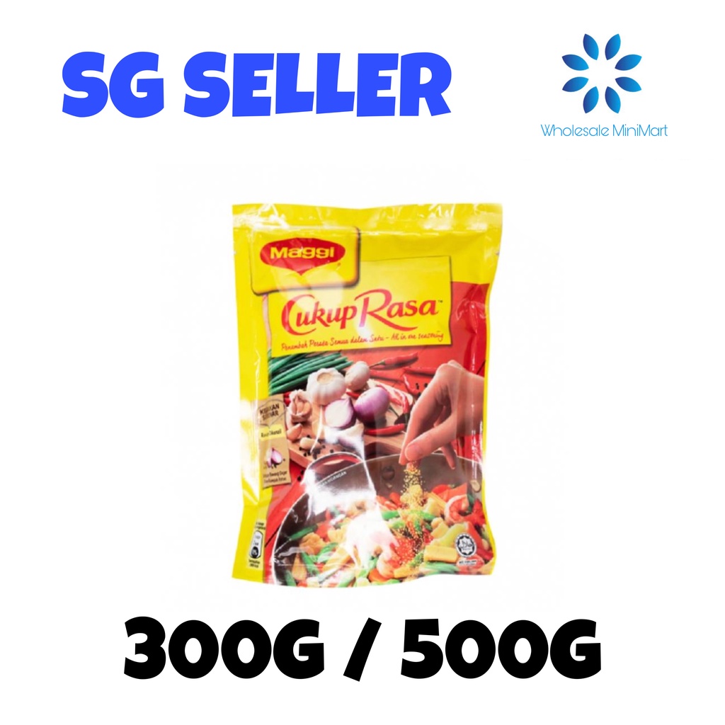 (SG Ready Stock) Maggi Cukup Rasa All in One Seasoning 300g / 500g ...