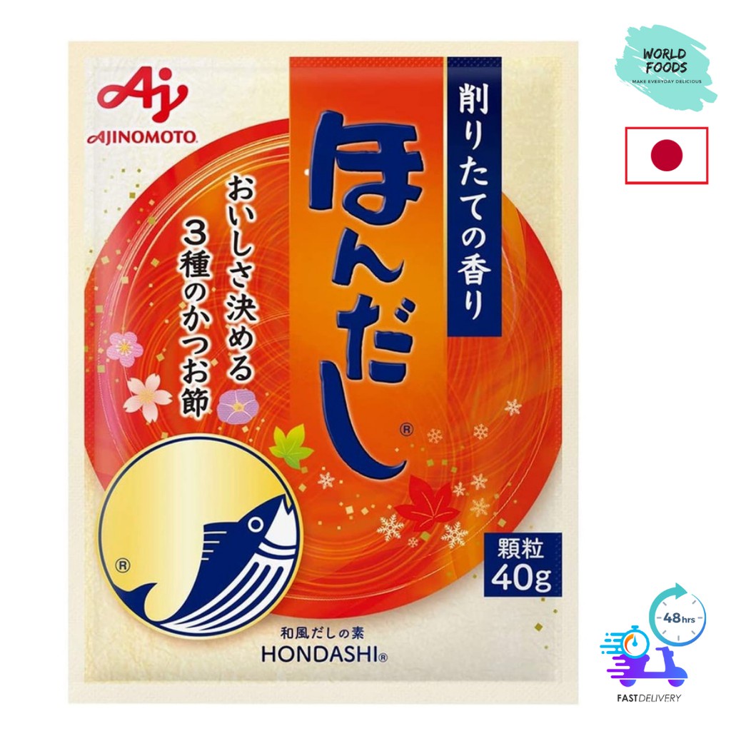 [NEW] Ajinomoto Hondashi 40g Japanese Bonito Dashi Powder | Shopee ...