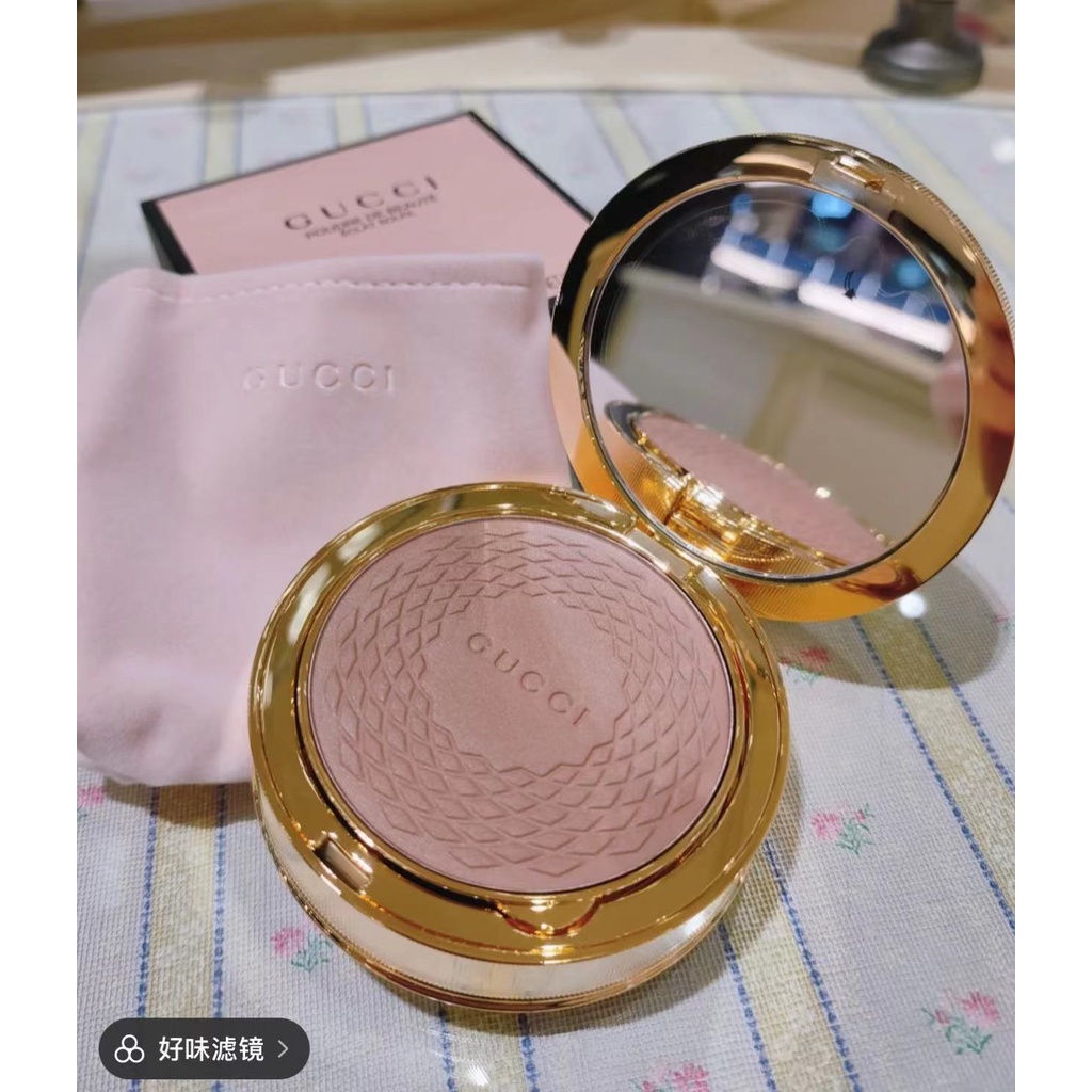 100% Authentic GUCCI Poudre De Beauté Mat Naturel Face Powder 01 修容饼1号 ...
