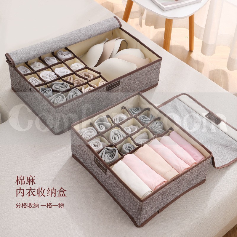 Collapsible Fabric Closet Divider Drawer Organisers | Shopee Singapore