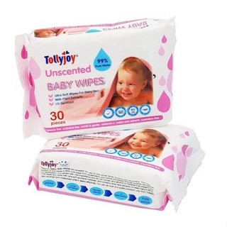 Tollyjoy Scented / Unscented Baby Wet Wipes 30S x 2Pkt | Shopee Singapore