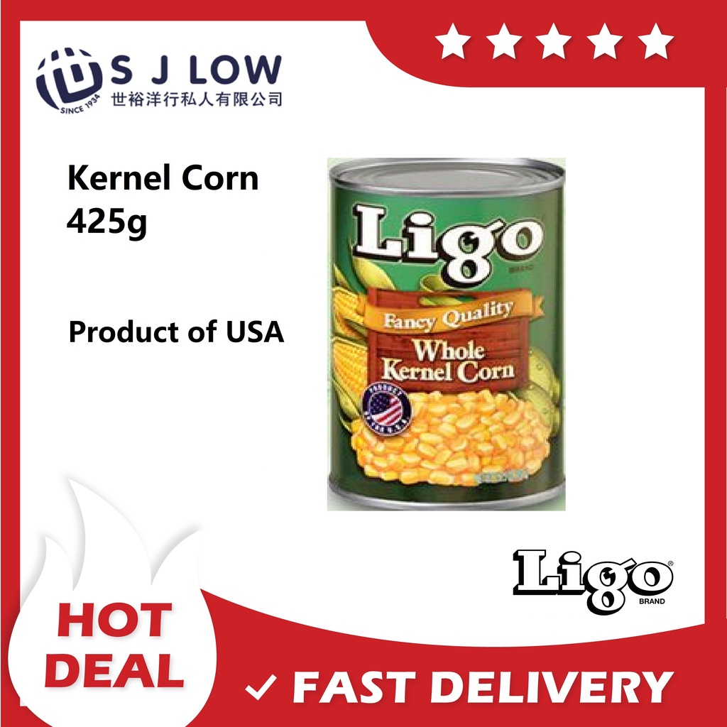 Ligo Whole Kernel Corn 425g | Shopee Singapore