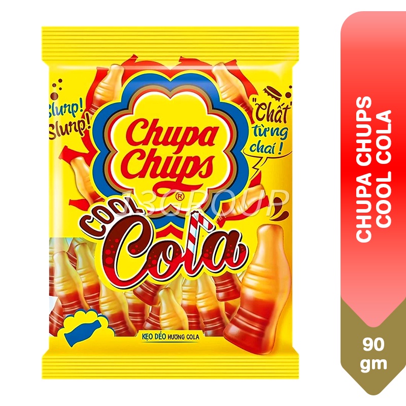 Chupa Chups Cool Cola Gummy, 90g | Shopee Singapore