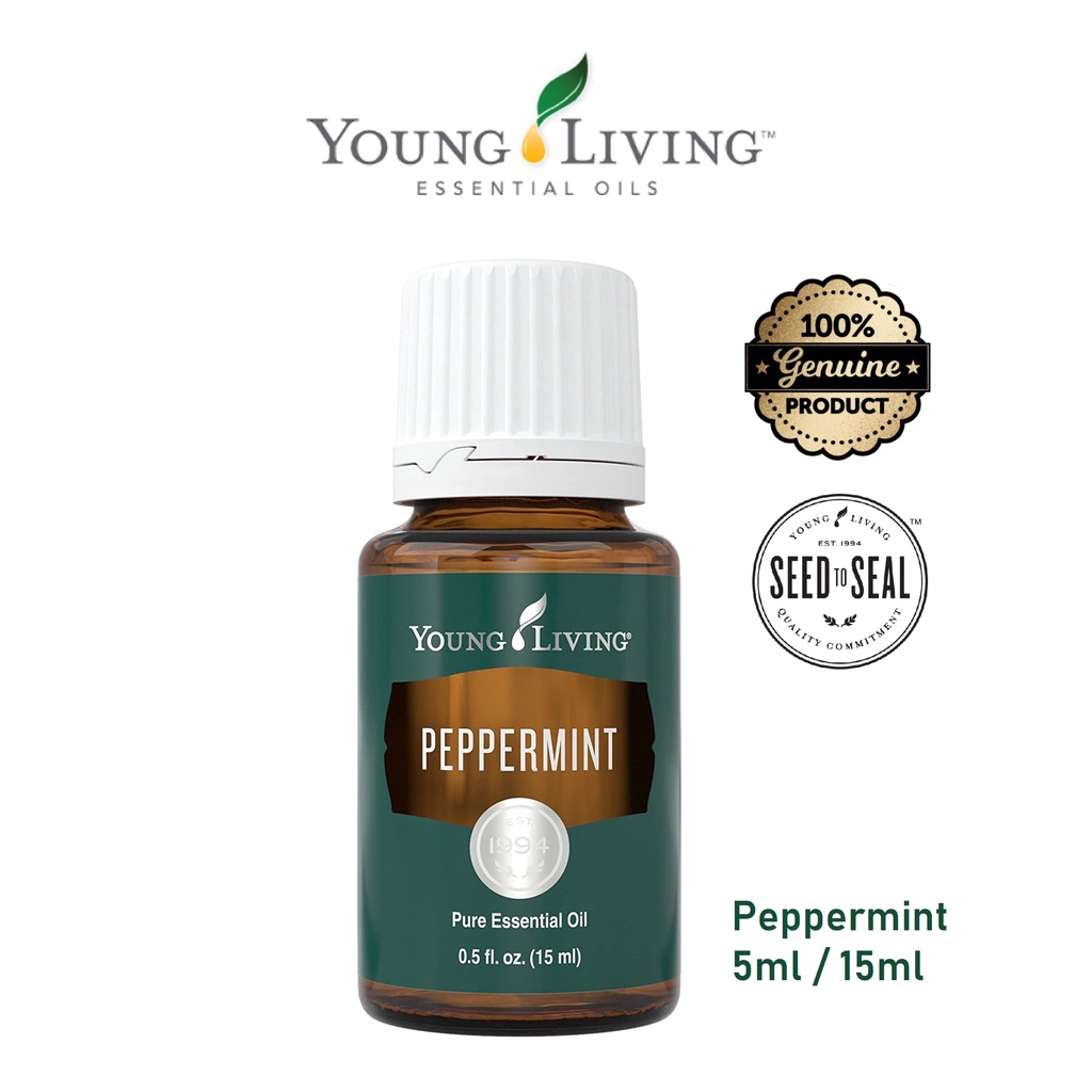 👍 Cheapest 👍 Young Living Peppermint Pure Essential Oil Blend 5ml ...