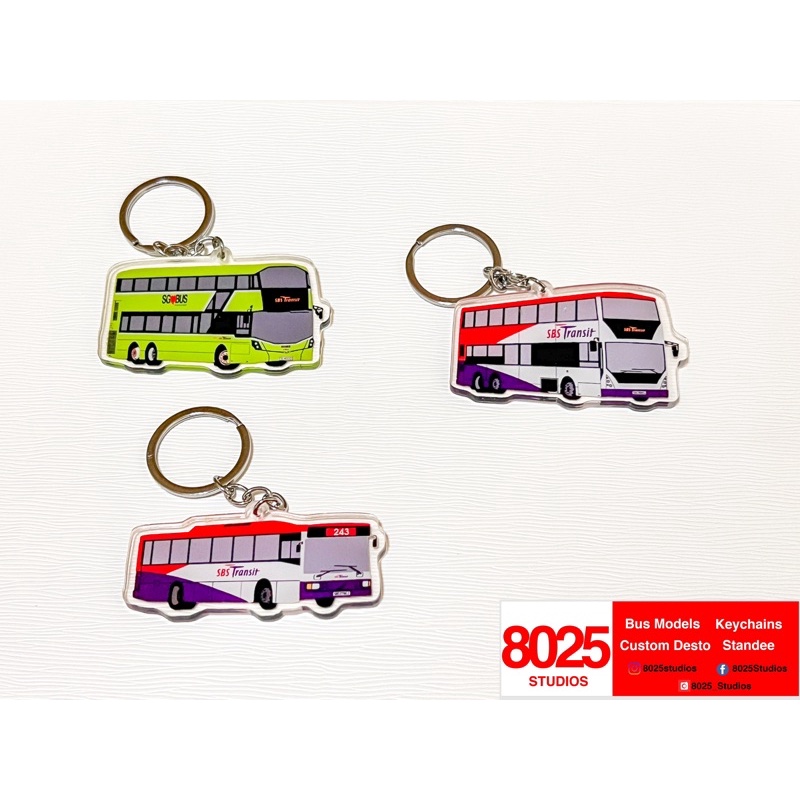 Limited edition Bus Keychains | Shopee Singapore