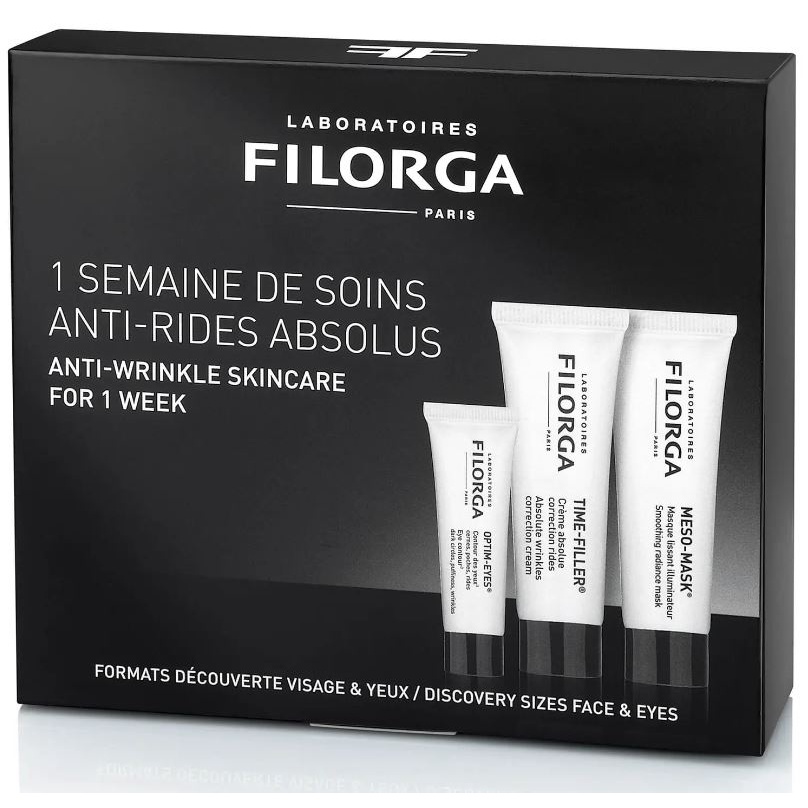 FILORGA 1 Week Skincare Kit for face & eyes ( Optim Eyes 4ml + Time ...