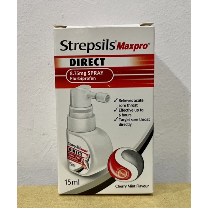 Strepsils Maxpro DIRECT Sore Throat Spray | Shopee Singapore