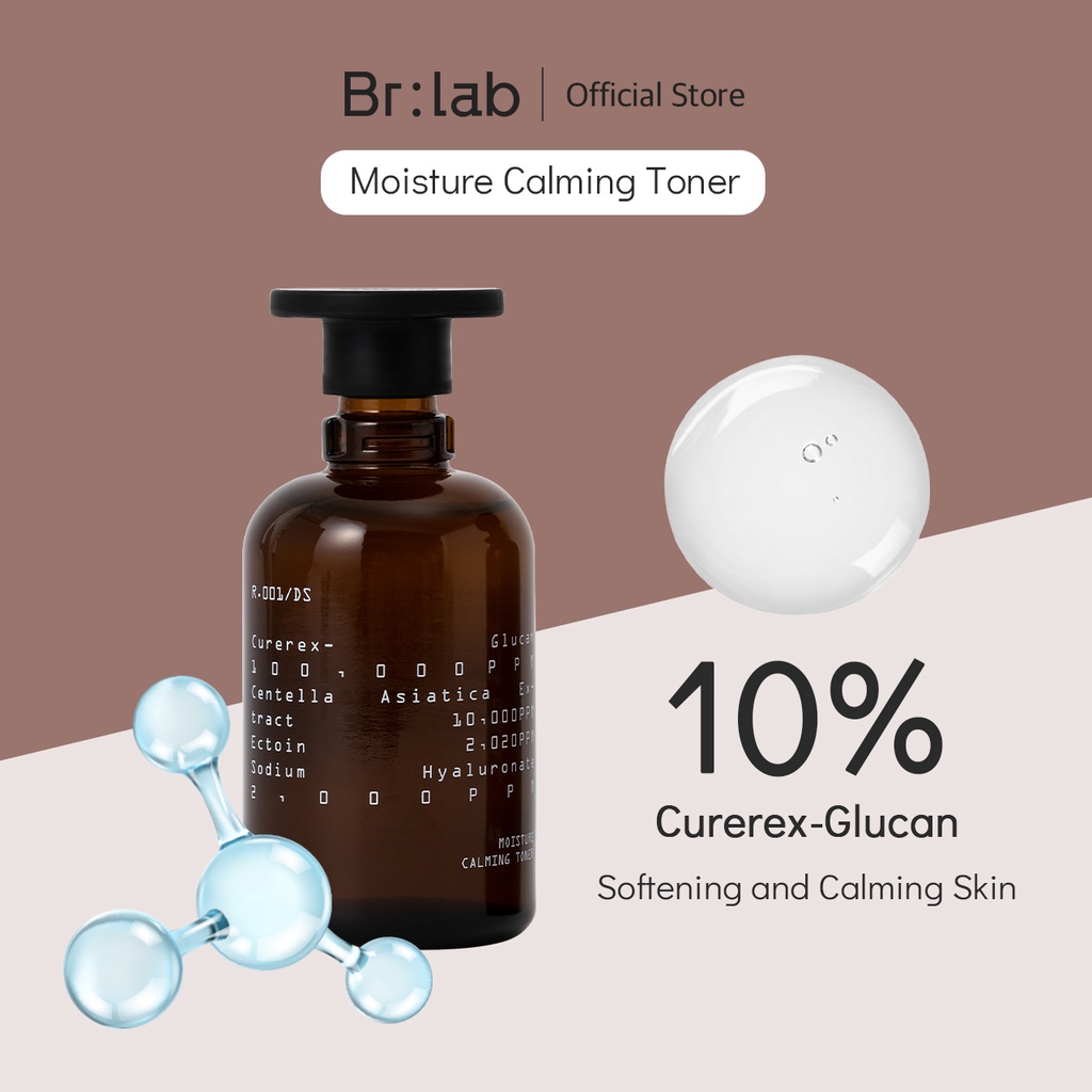 BR:LAB Moisture Calming Toner Skin Recovery Toner 120ml | Shopee Singapore