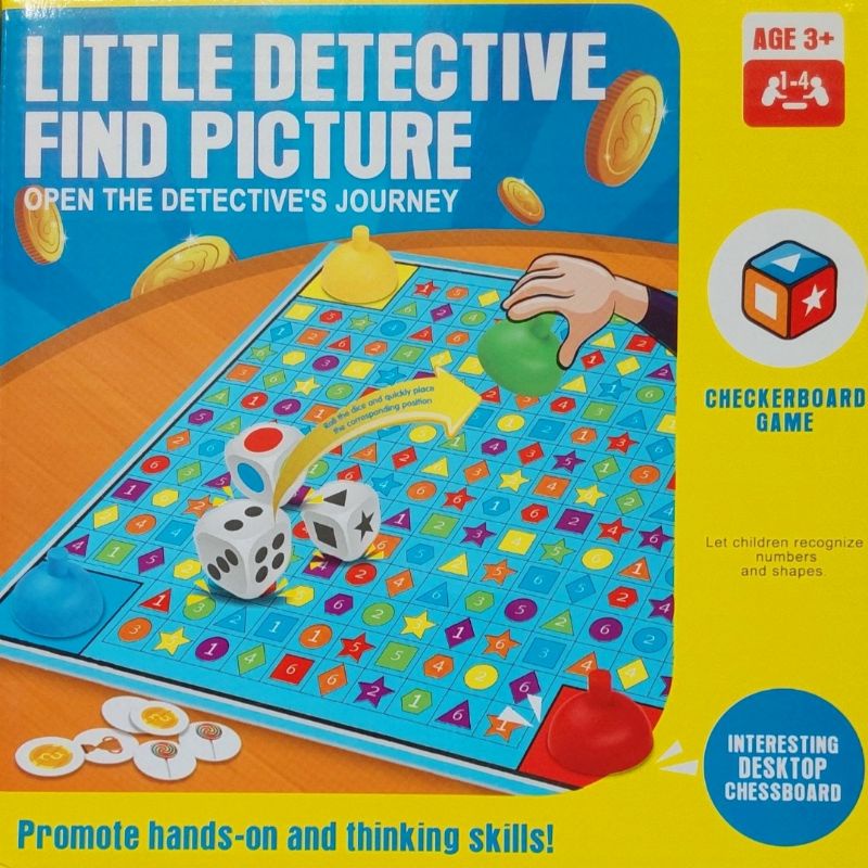 Little detective find picture game, kids game, reflex and thinking ...