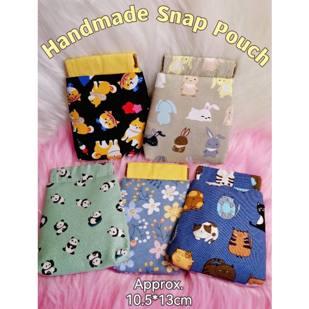 Handmade Snap Pouch/Pinch Pouch/Squeeze Coin Pouch (Good Quality ...