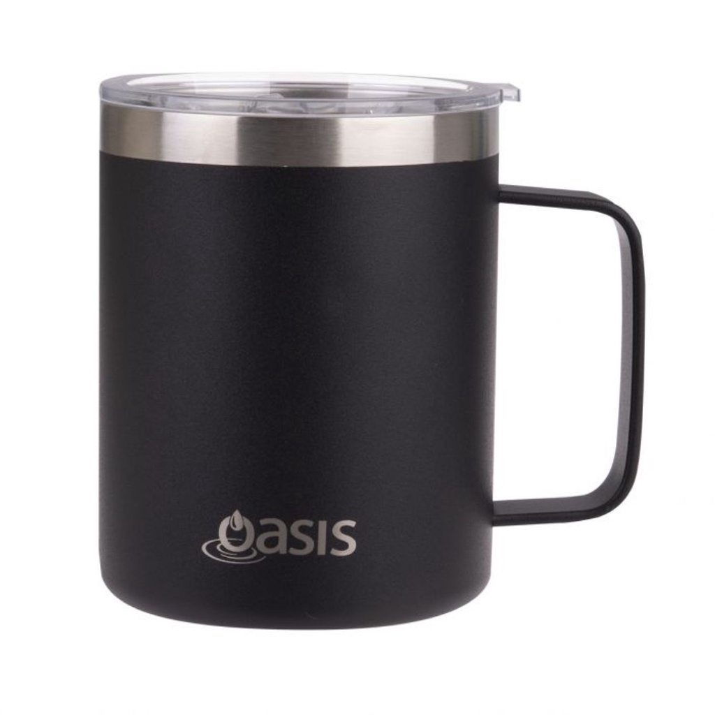 Oasis Stainless Steel Insulated Mug with Lid 400ML | Shopee Singapore