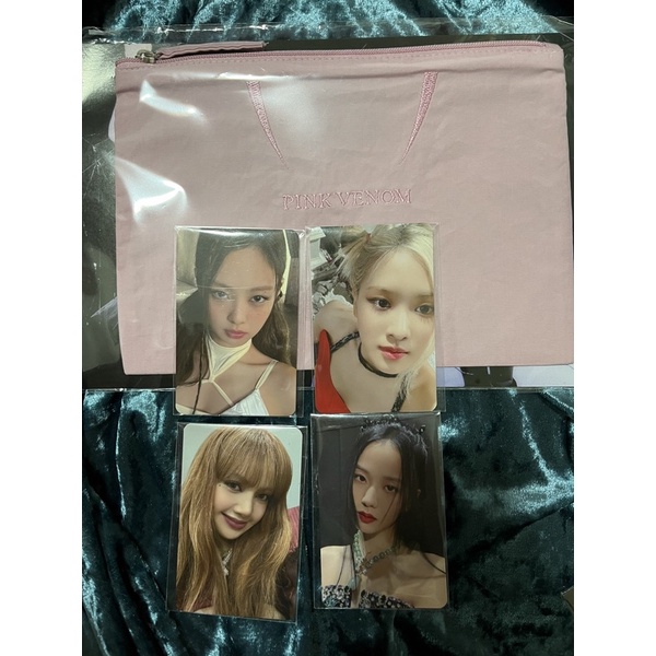 BLACKPINK Born Pink Pink Venom Pouch | Shopee Singapore