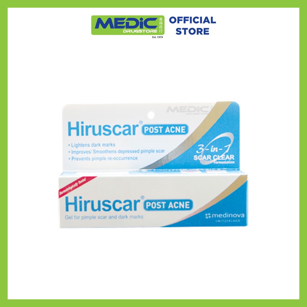 [Bundle of 2] Hiruscar Post Acne Gel 10g - By Medic Drugstore | Shopee ...