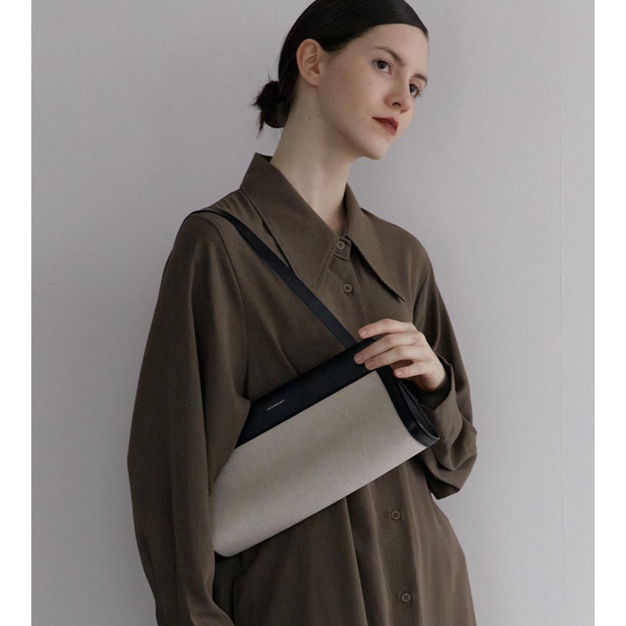 LECC PROJECT LOG TOP BAG S - CANVAS COMBI BLACK | Shopee Singapore