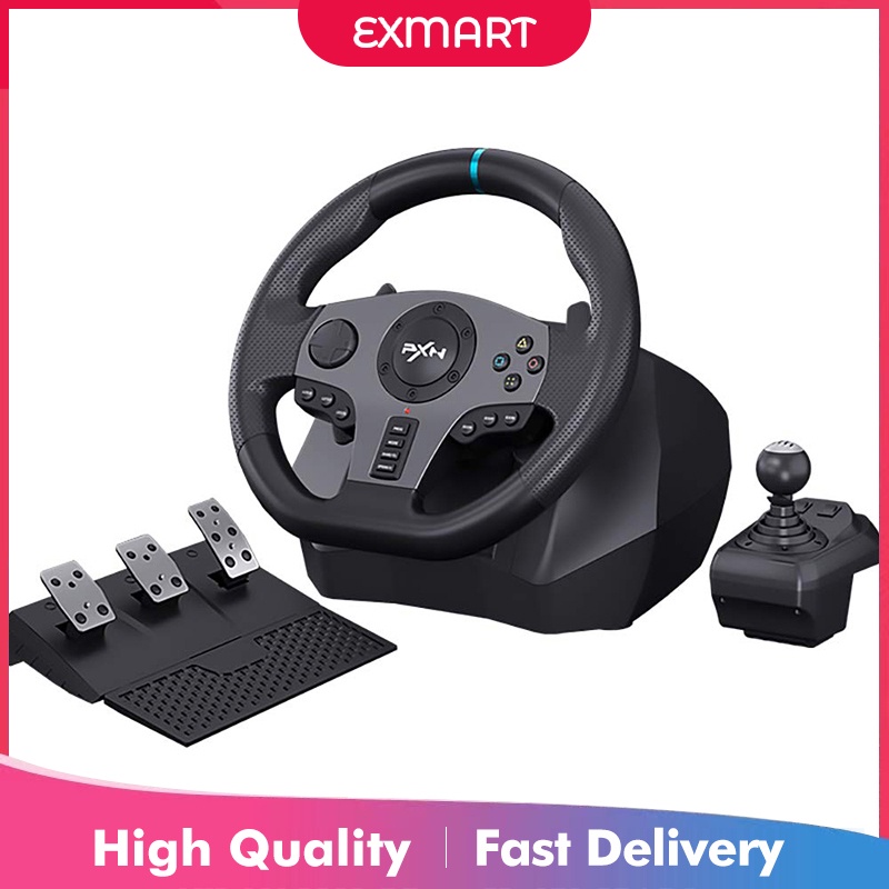PXN V9 degree steering wheel pc gaming, gaming steering wheel for pc ...