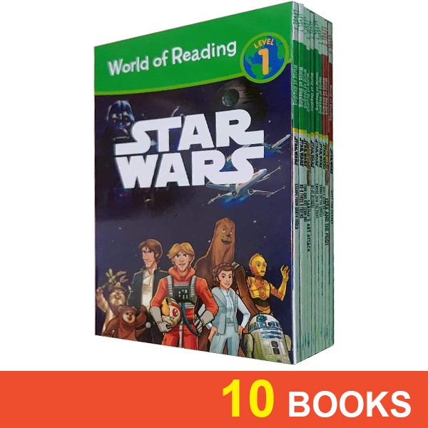 [SG STOCK] World of Reading Star Wars Boxed Set (10 Books) | Shopee ...