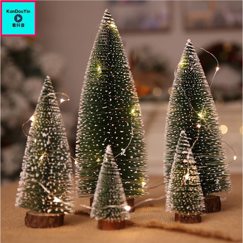 [Local Stock] Mini Christmas Tree | table decoration office | 20cm 30cm ...