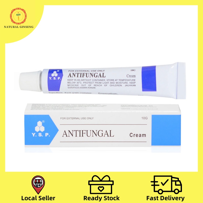 YSP Antifungal Cream 10g For topical treatment of tinea pedis, tinea ...