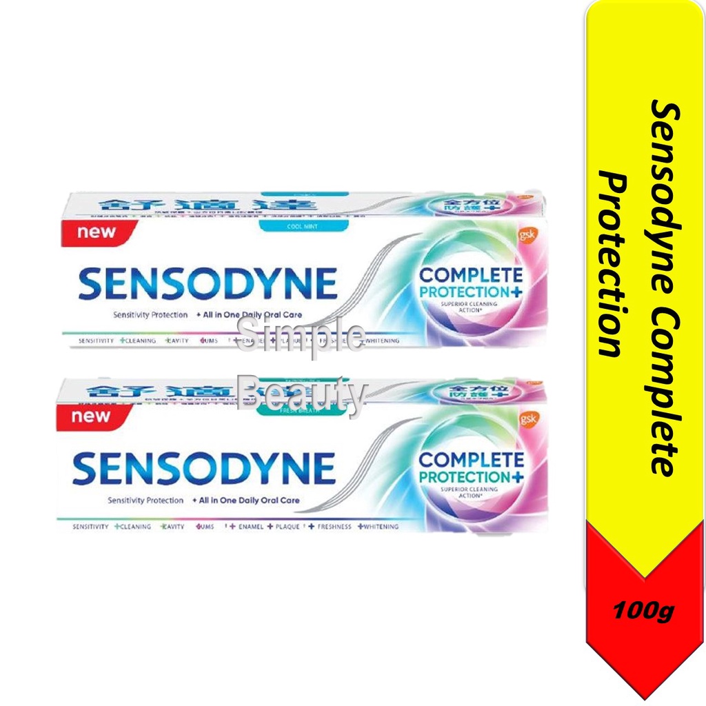 Sensodyne Complete Protection Toothpaste, 100g | Shopee Singapore
