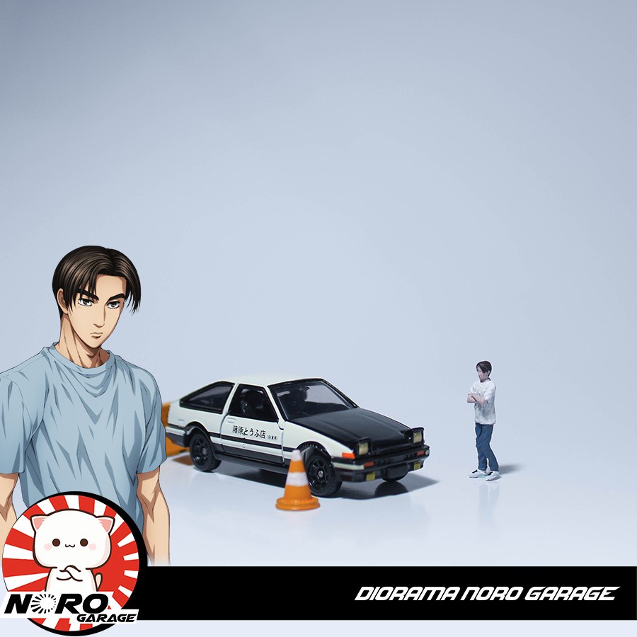 Initial-d Figure. Takumi Fujiwara. Scale 1:64 | Shopee Singapore