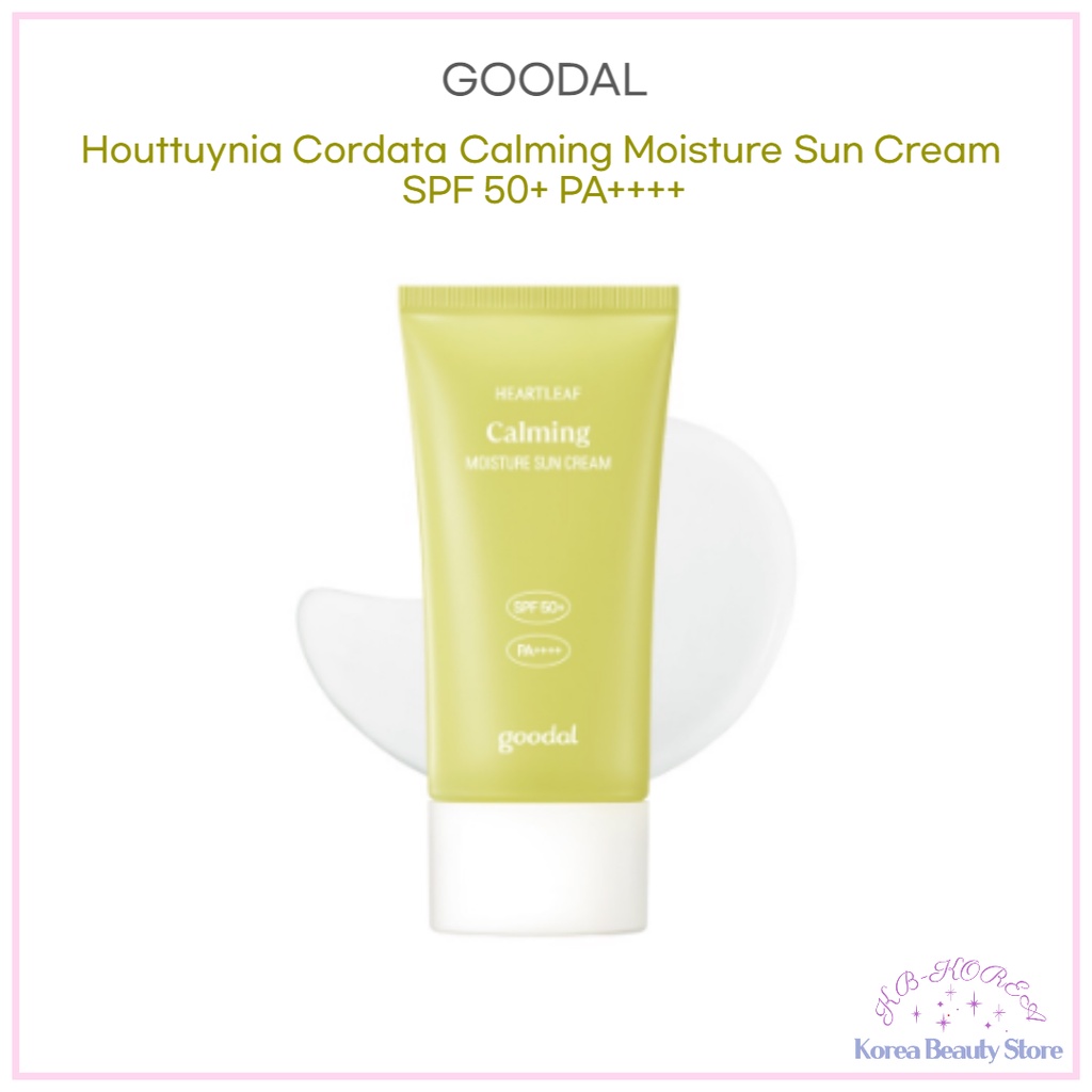 [GOODAL] Houttuynia Cordata Calming Moisture Sun Cream SPF 50+ PA ...