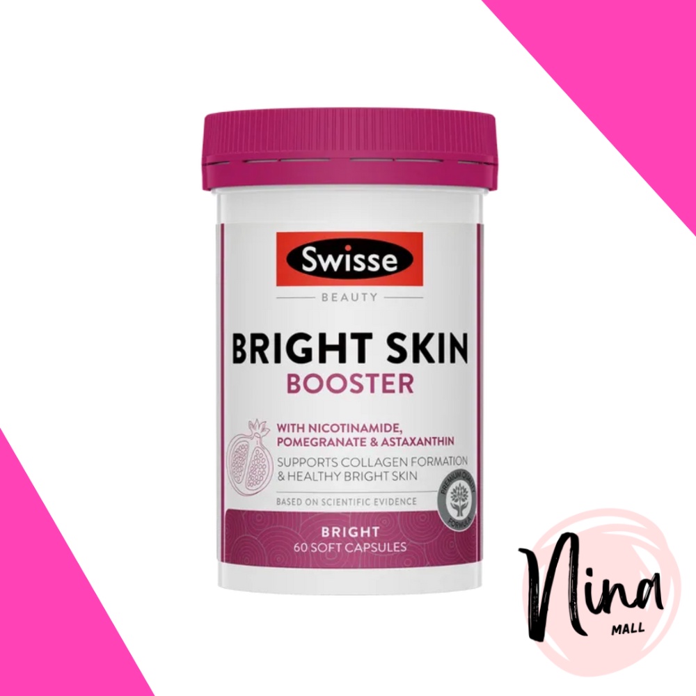 [SG l Authentic] Swisse Beauty Bright Skin Booster 60 /120 Caps [Nina ...
