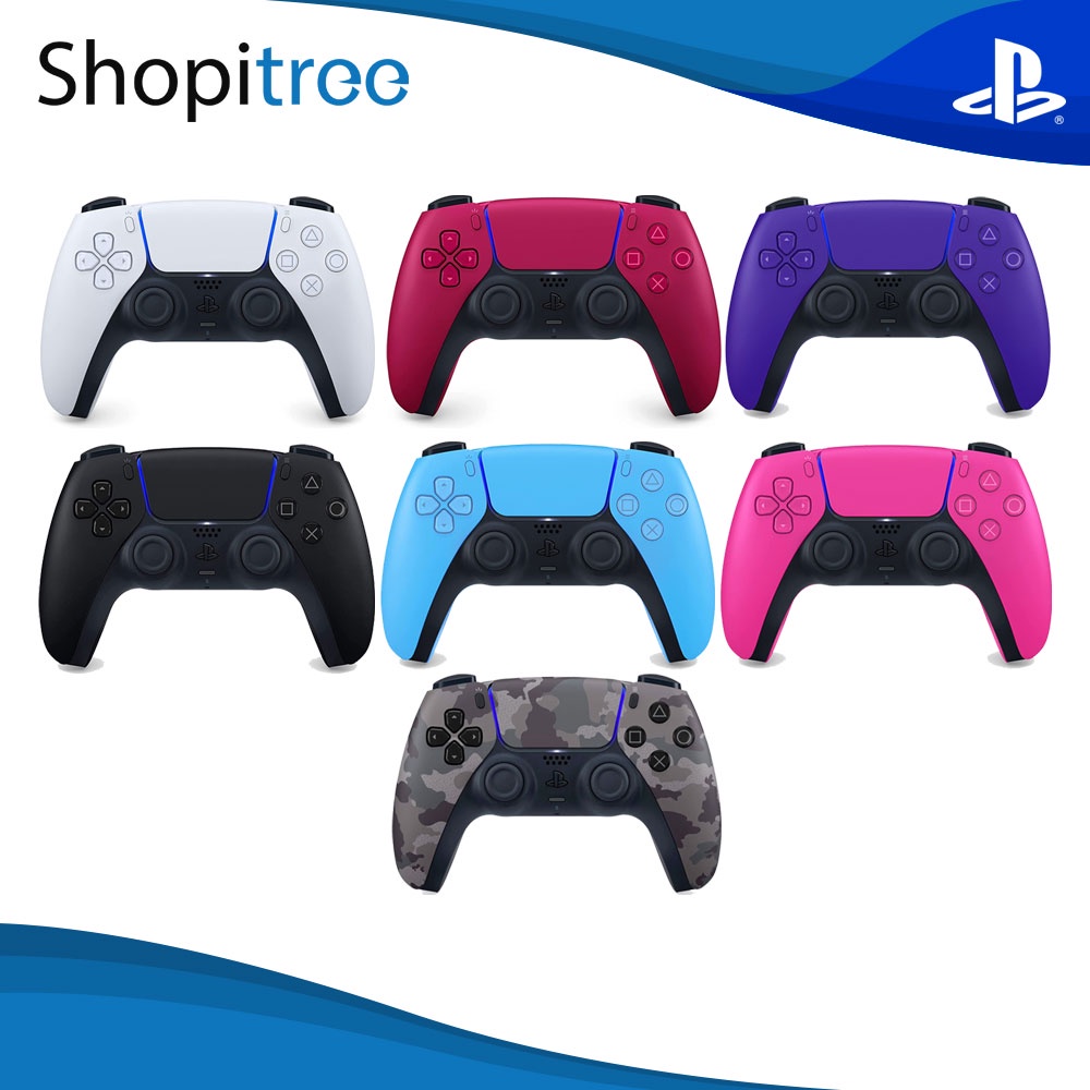 PS5 Official Sony DualSense Wireless Controller + 1 Year Warranty by ...