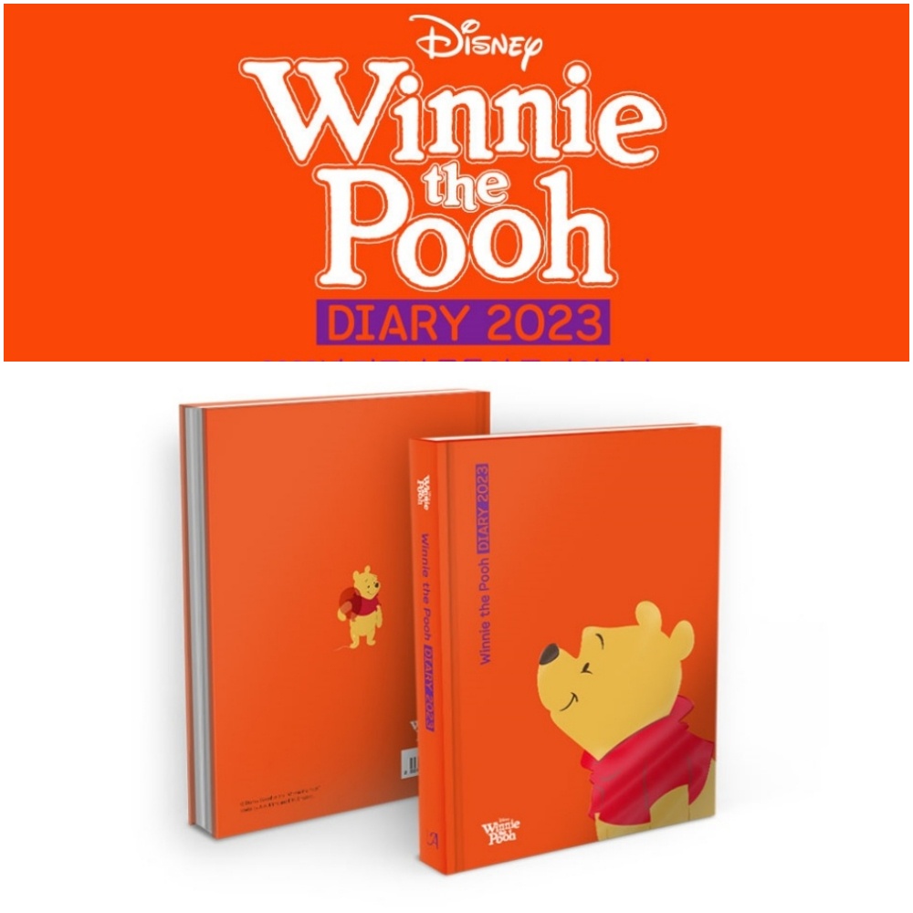 2023 Disney Winnie the Pooh Bear Character Diary 2023 (Hard Cover / New ...