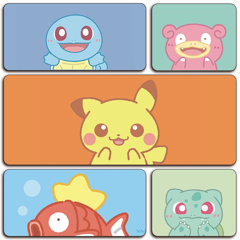 Snorlax mouse pad Pokémon Gengar Pokemon Psyduck table pad Pikachu ...