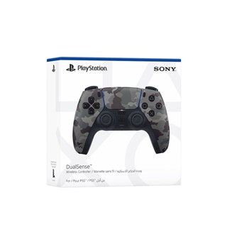 PS5 Playstation Dualsense Controller Gray Camouflage (Official ...